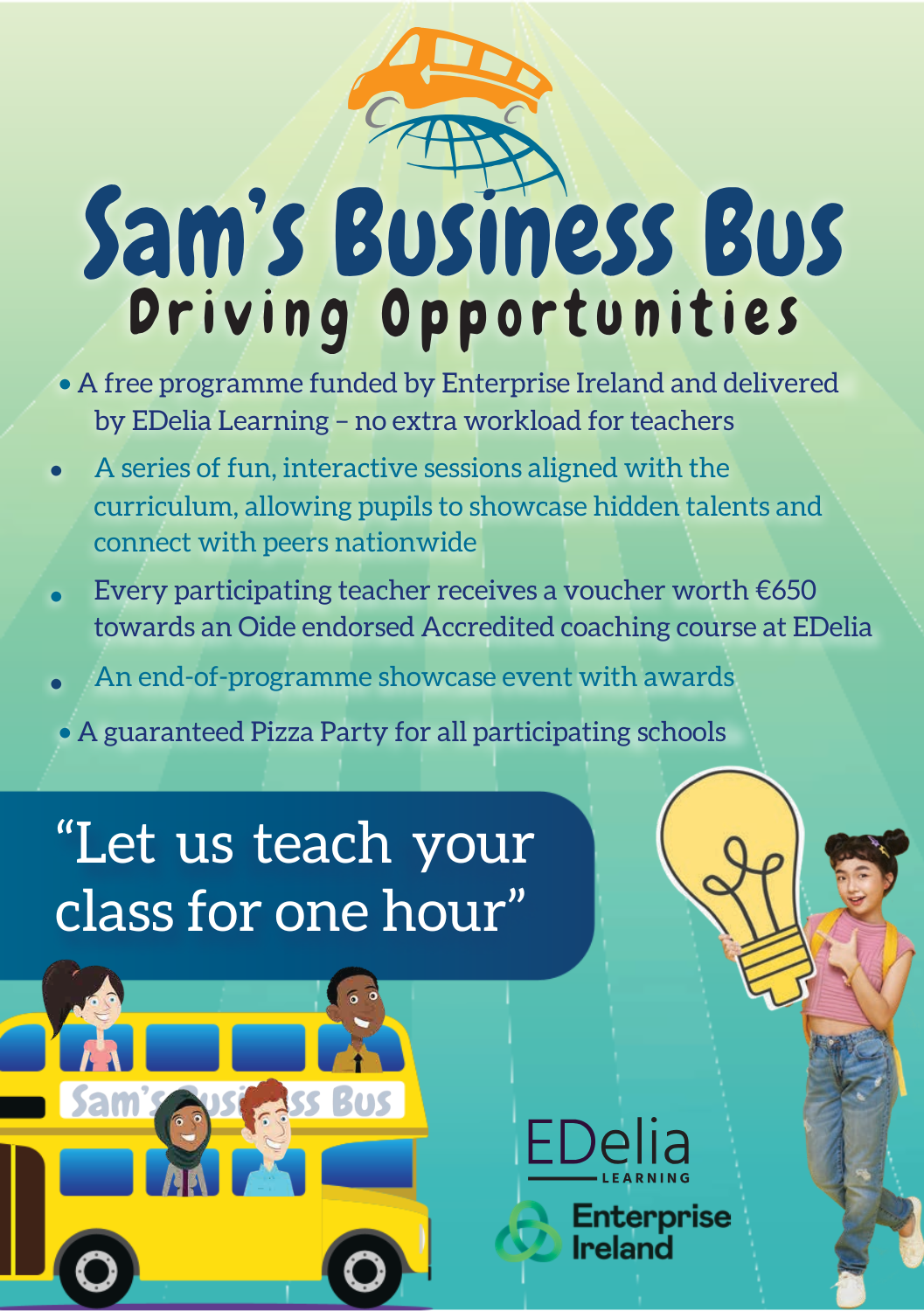 Education Centre Tralee | Teacher CPD - Sam's Business Bus - FREE ...